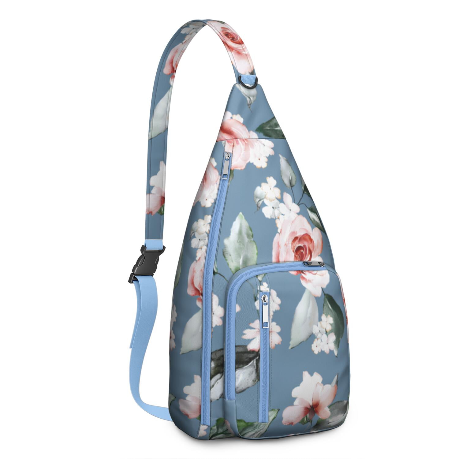 Butterfly Meadow Crossbody Bag - Whimsical Floral & Insect Motifs ...