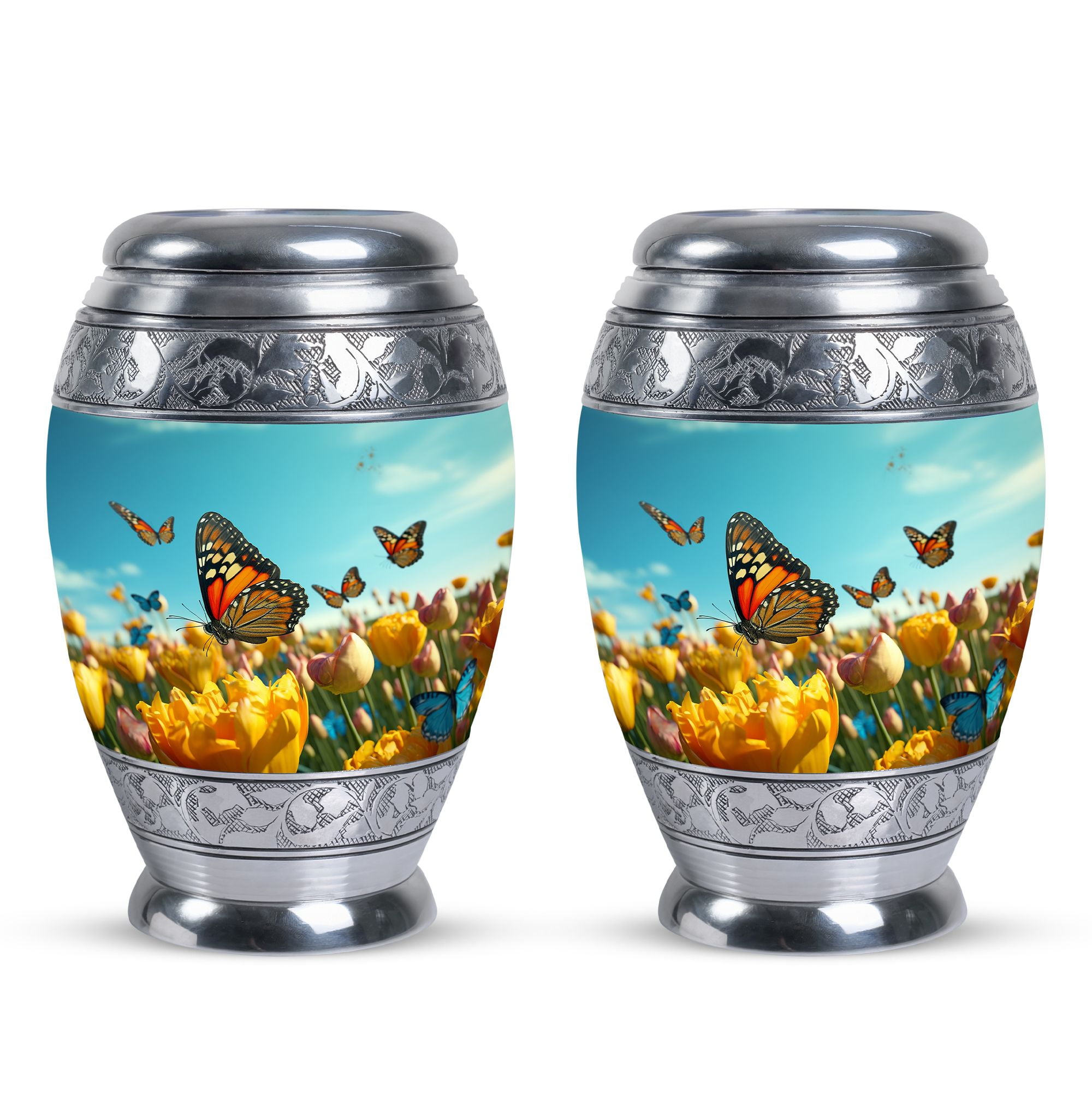 Butterfly Memorial Urn - Urns For Cremated Remains -Unique Urn For ...