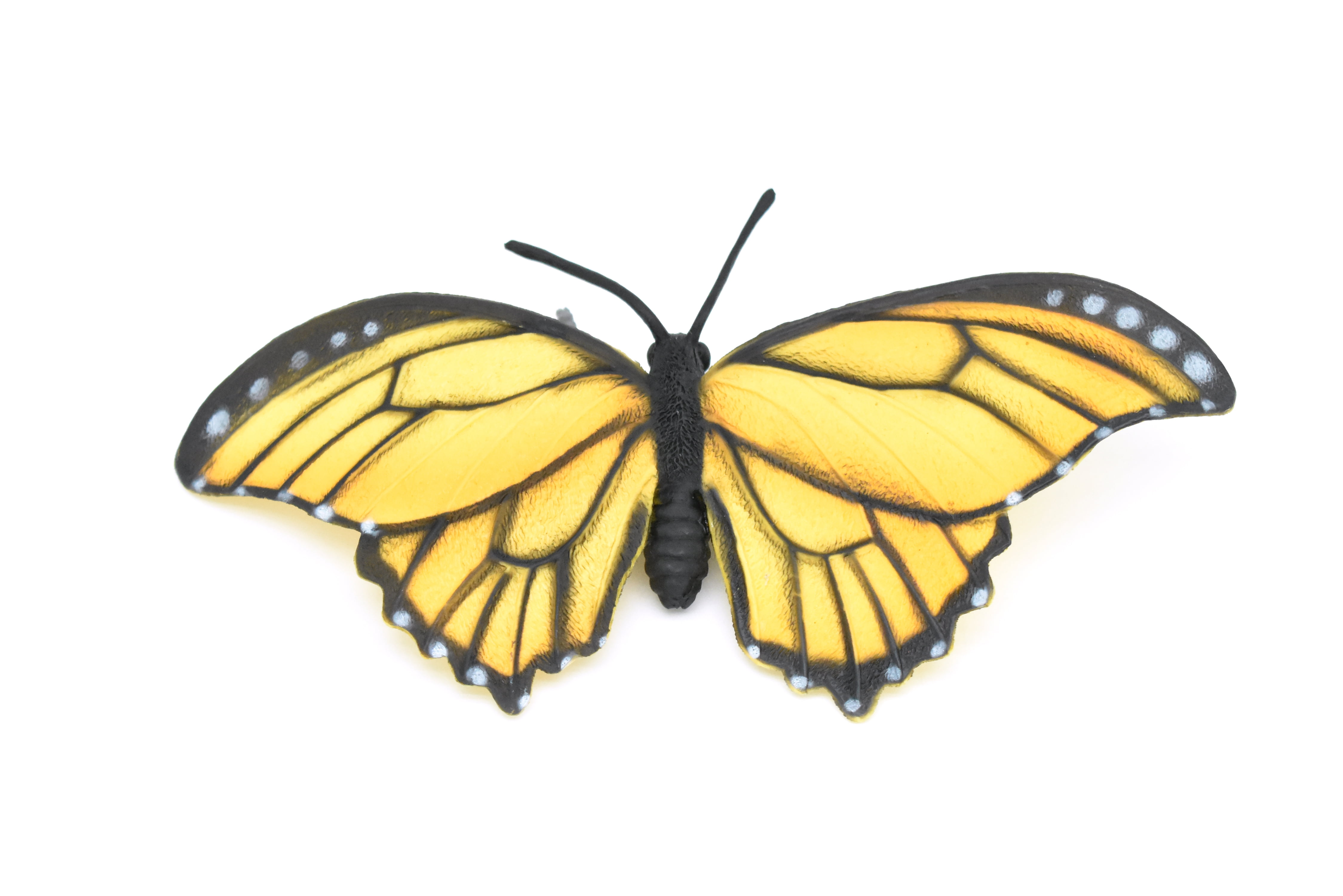 Butterfly, Monarch, Yellow and Orange, Very Nice Plastic Reproduction 8 ...