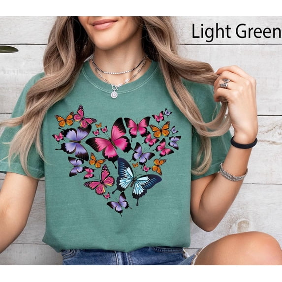 Butterfly Moth Cottagecore Aesthetic Nature T-Shirt - Walmart.com
