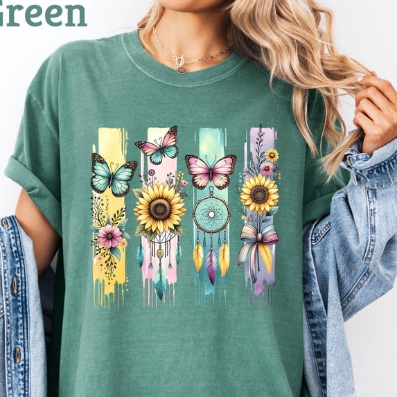Butterfly Moth TShirt Aesthetic Shirt Gift For Her Nature Lover Tee ...