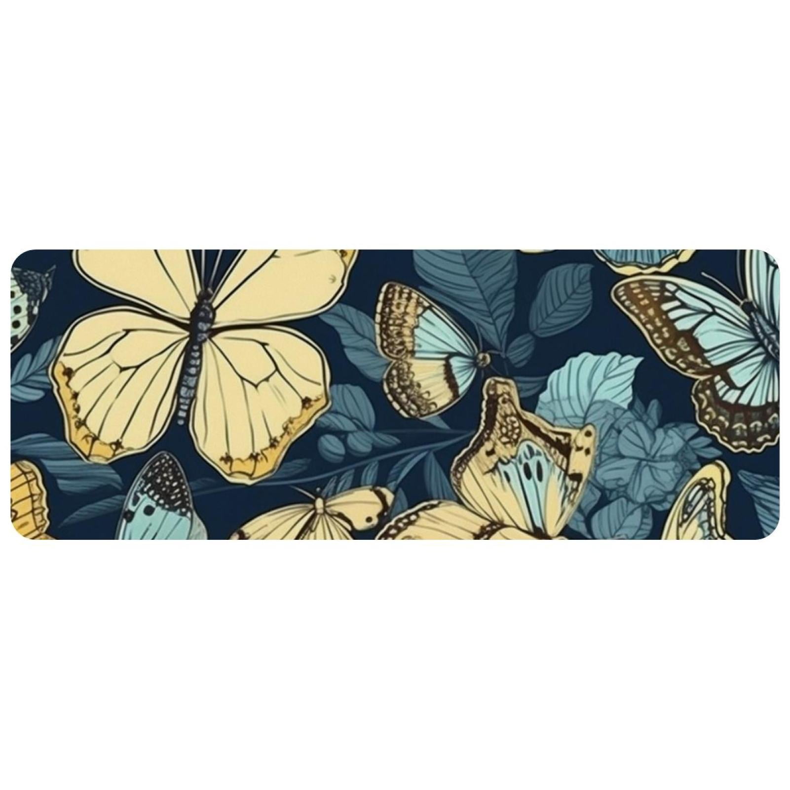 Butterfly Mouse Pad, Cloth with Rubberized Base - Walmart.com