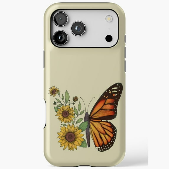 Butterfly Nature Insect Fly Cover for iPhone 11 12 13 14 15 16 17 Pro ...