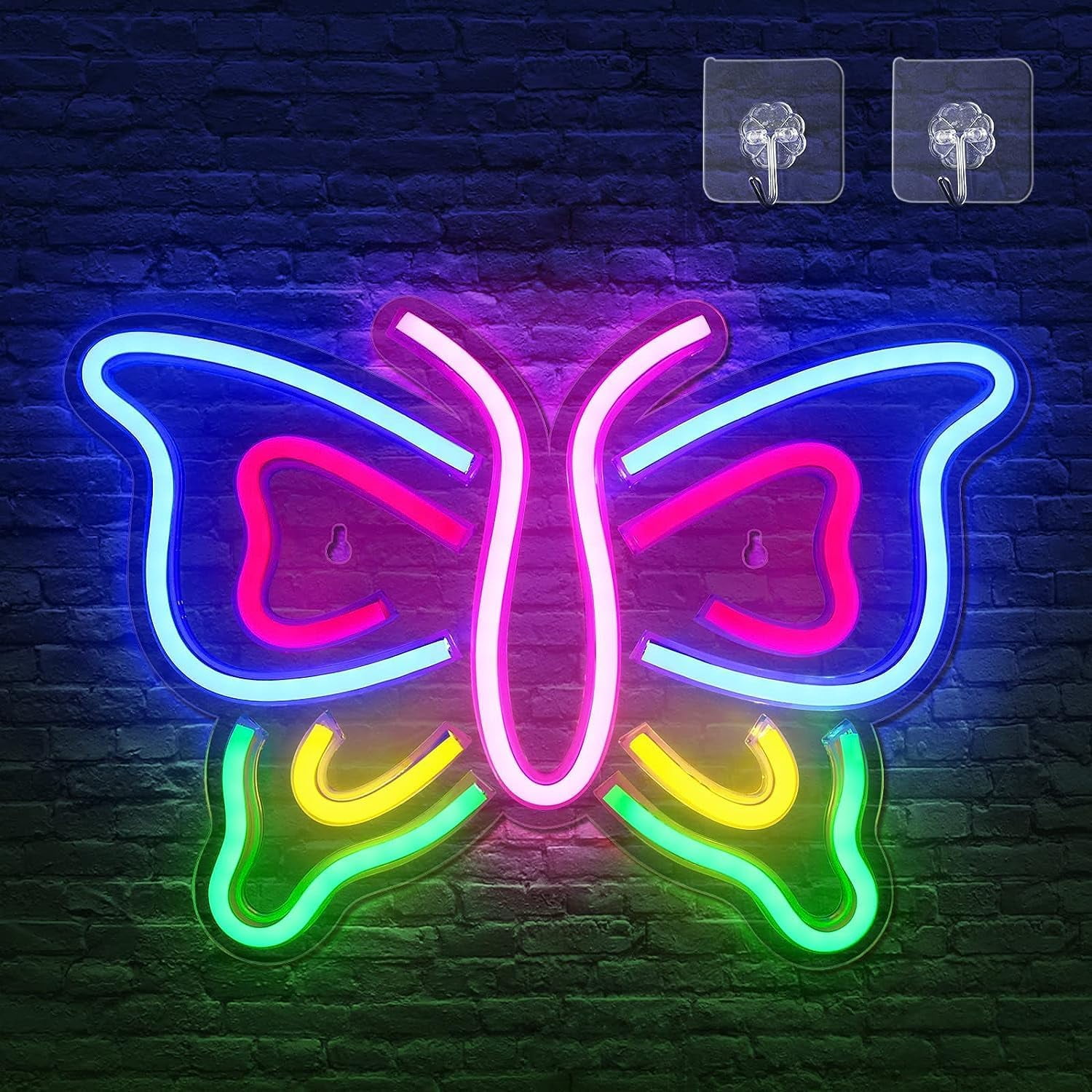 Butterfly Neon Signs for Wall Decor, Decorative LED Neon Signs ...