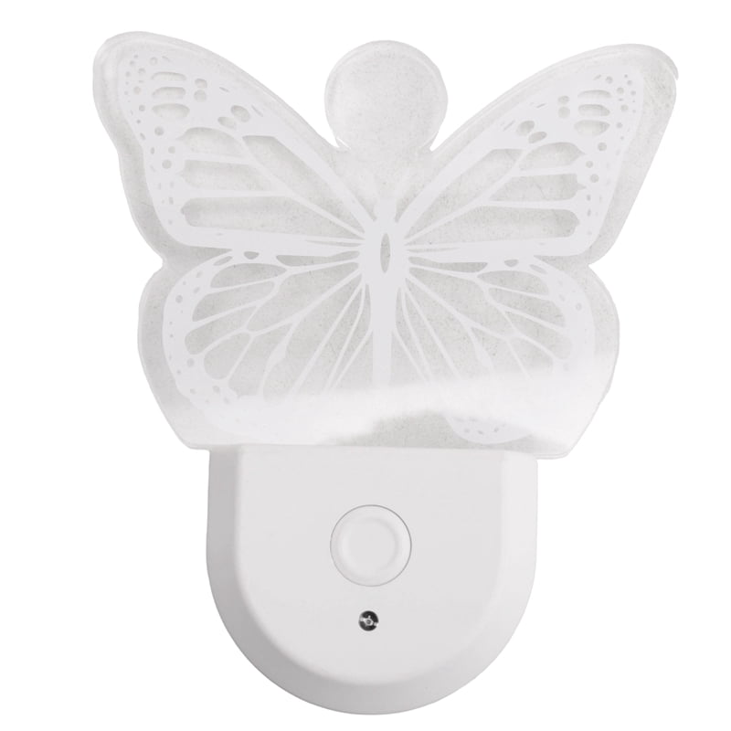Butterfly Night Light for Kids Plug-in Wall Color Changing Ideal for ...