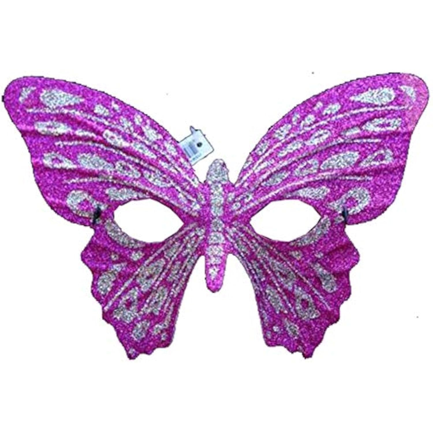 Butterfly Party Mask Hot Pink - Walmart.com
