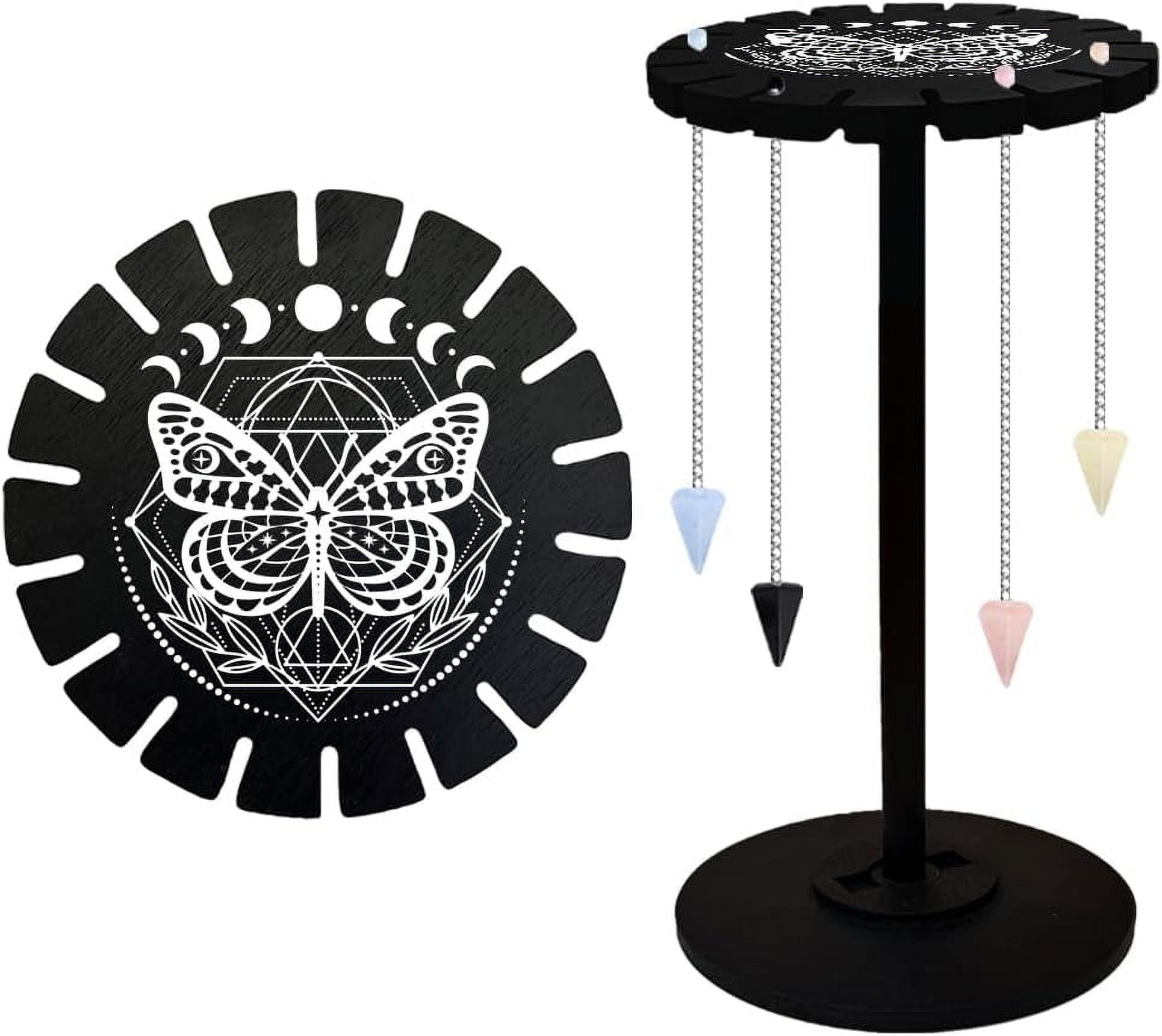 Butterfly Pendulum Display Stand Crystal Display Shelf Divination ...