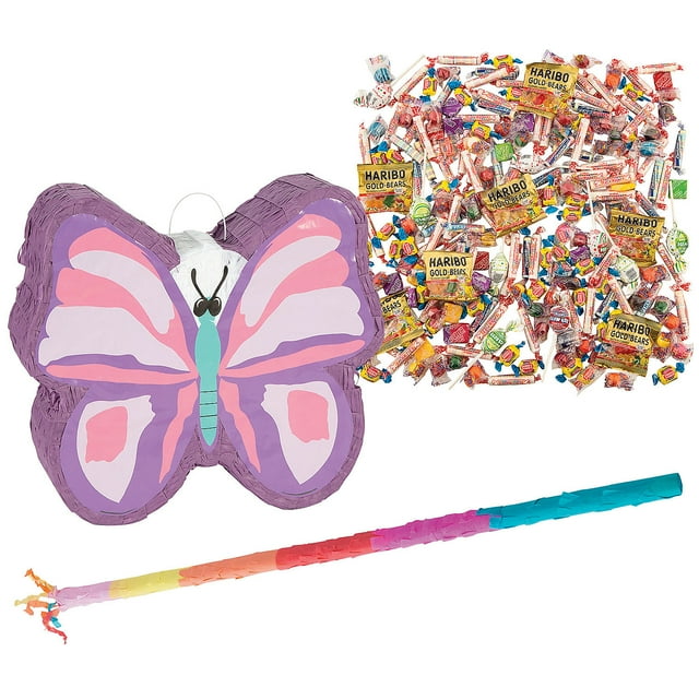 Butterfly Piñata Kit – 208 Pc - Walmart.com