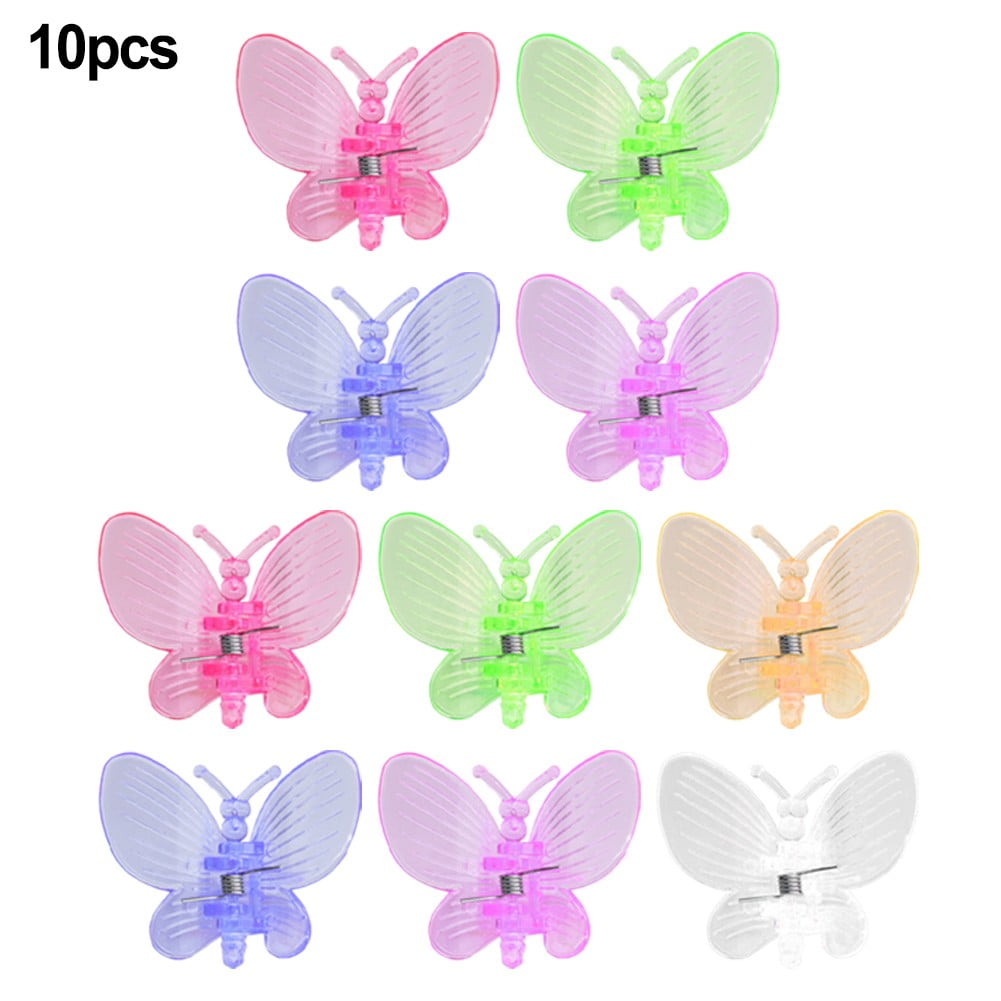 Butterfly Plastic Plant Fix Clips Orchid Vine Clips Garden Support ...
