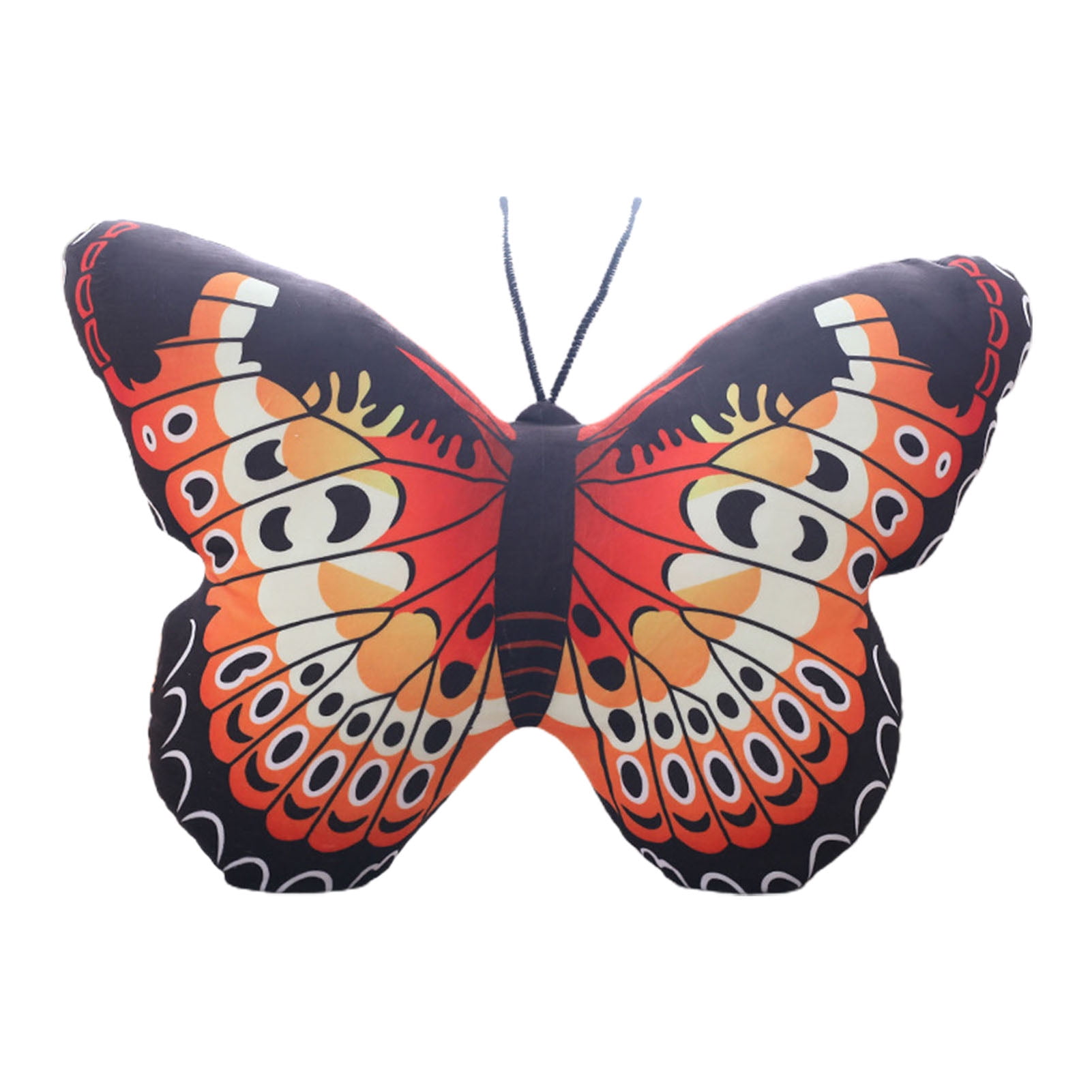Butterfly Plush Pillow Vivid Look Soft PP Cotton Filling Animal Doll ...