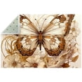 Butterfly Polyester Outdoor Carpet Mat for Patio, Porch, and Balcony ...