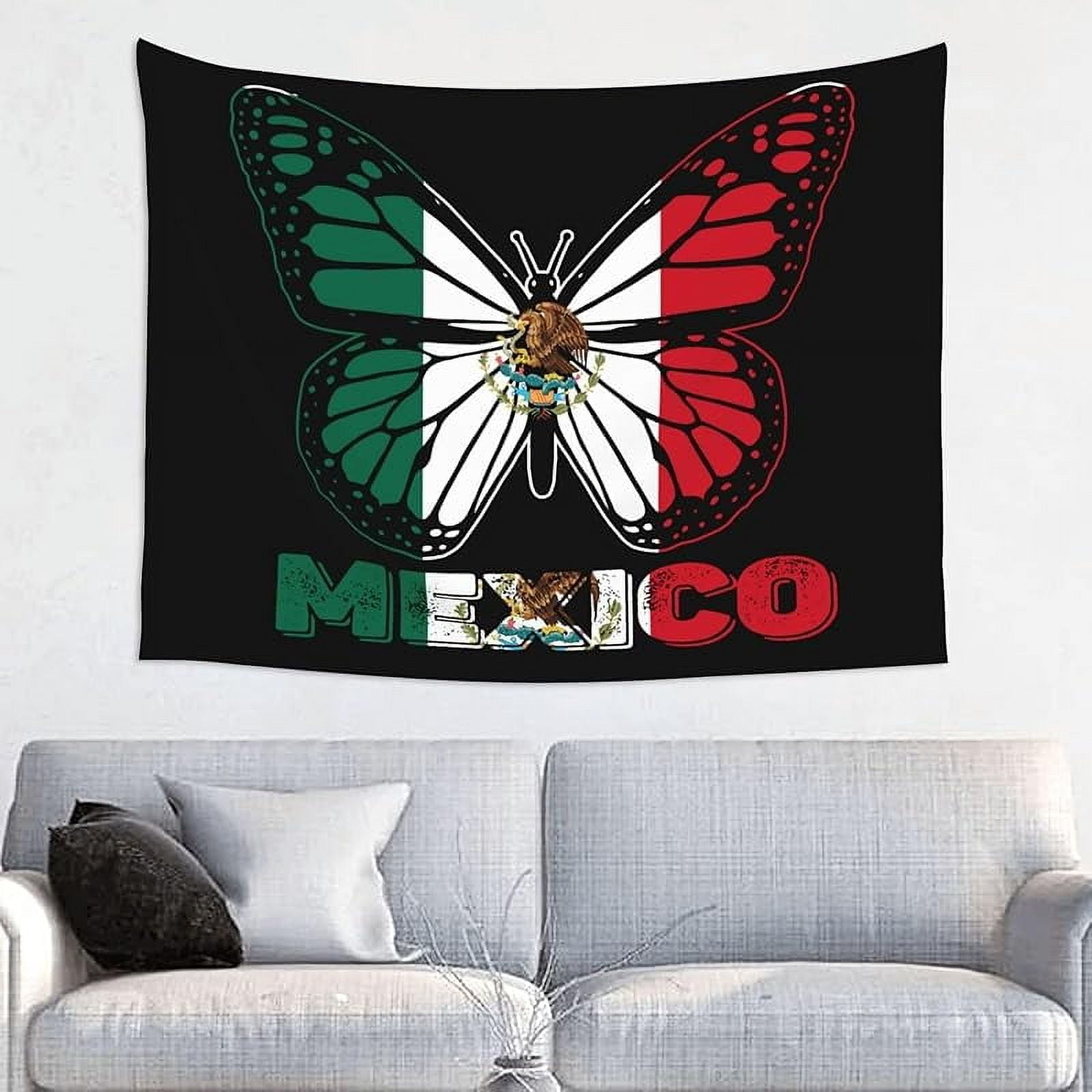 Butterfly Puerto Rico Flag Tapestry Poster 29 x 37 inches Home Decor ...