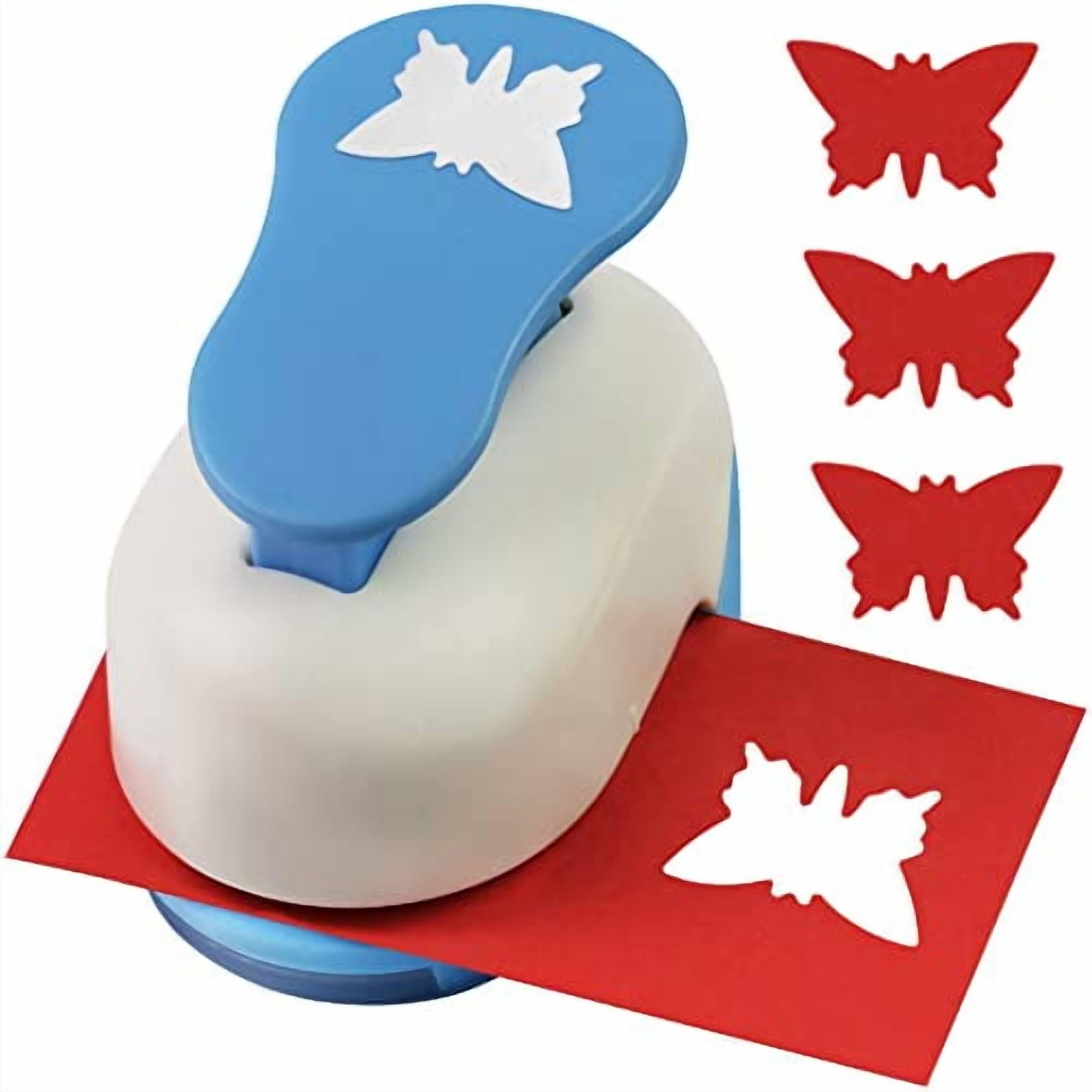 Butterfly Punch Cutter 1-inch, Paper Punches, Craft Lever Punch ...