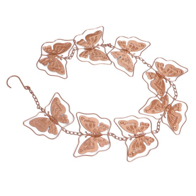 Butterfly Rain Chain Metal Outdoor Decorative Downspout Hanging ...