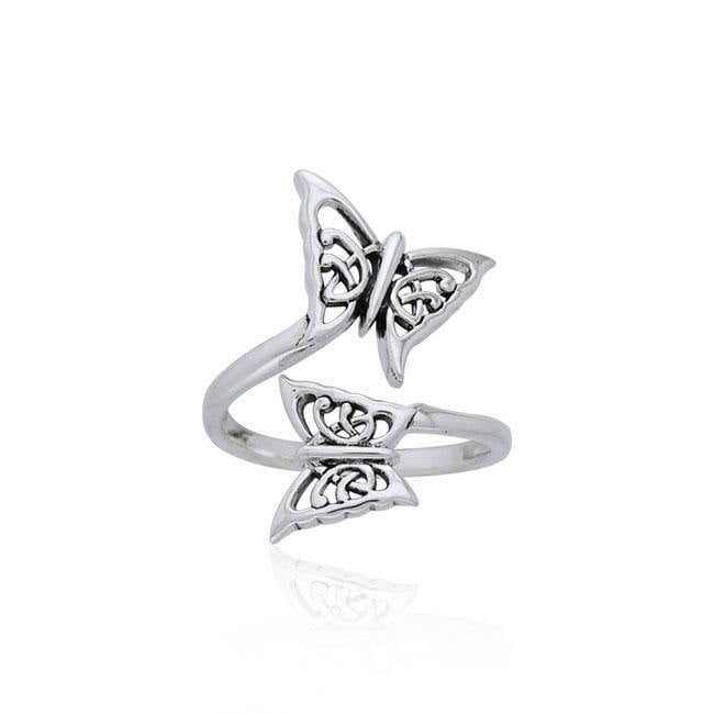 Butterfly Ring 925 Sterling Silver Jewelry Animal Totem Transformation ...