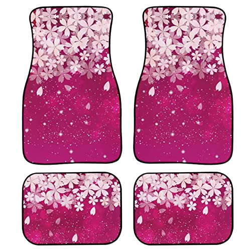 Butterfly Rose Floor Mats for Car Auto Interior Carpet Girly Car ...