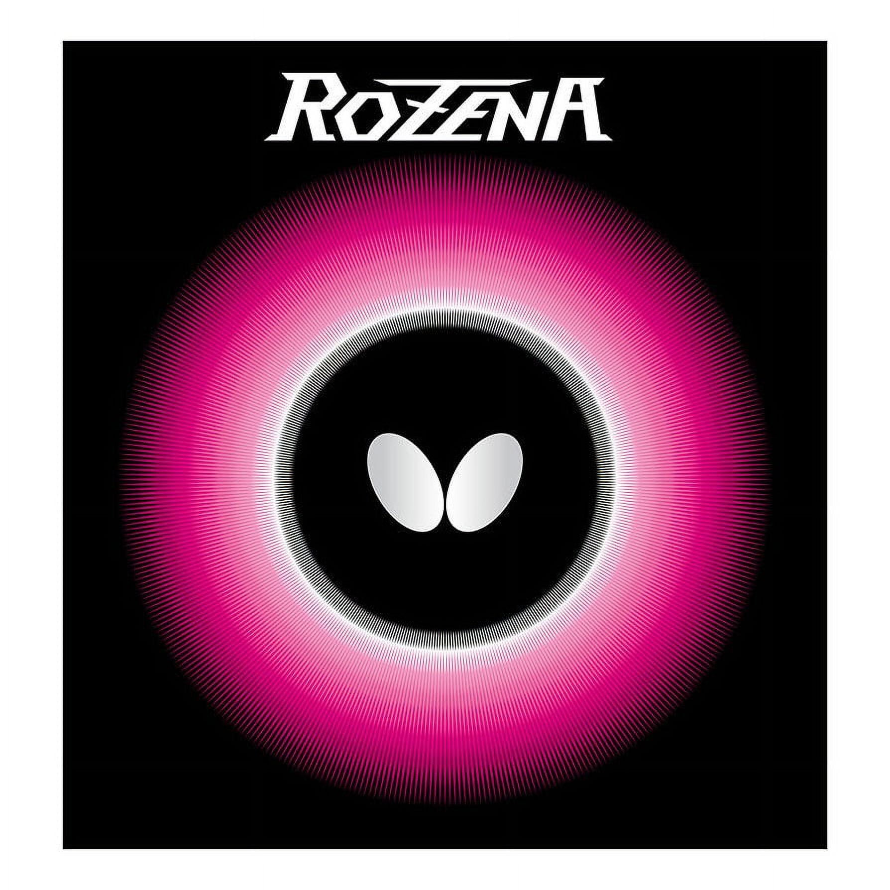 Butterfly Rozena Table Tennis Rubber, 1.9 mm, Black - Walmart.com