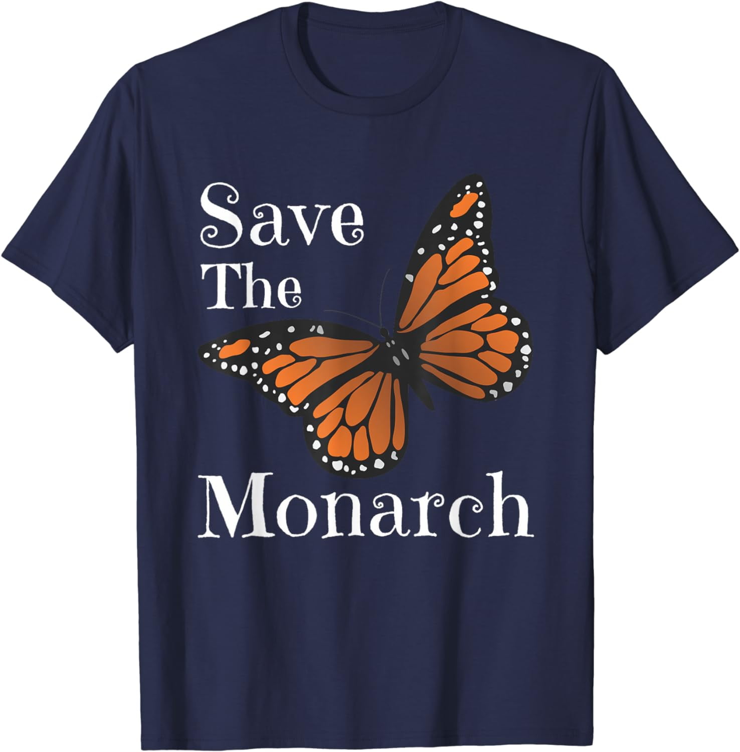 Butterfly Save The Monarch Butterflies Pollinators T-Shirt - Walmart.com