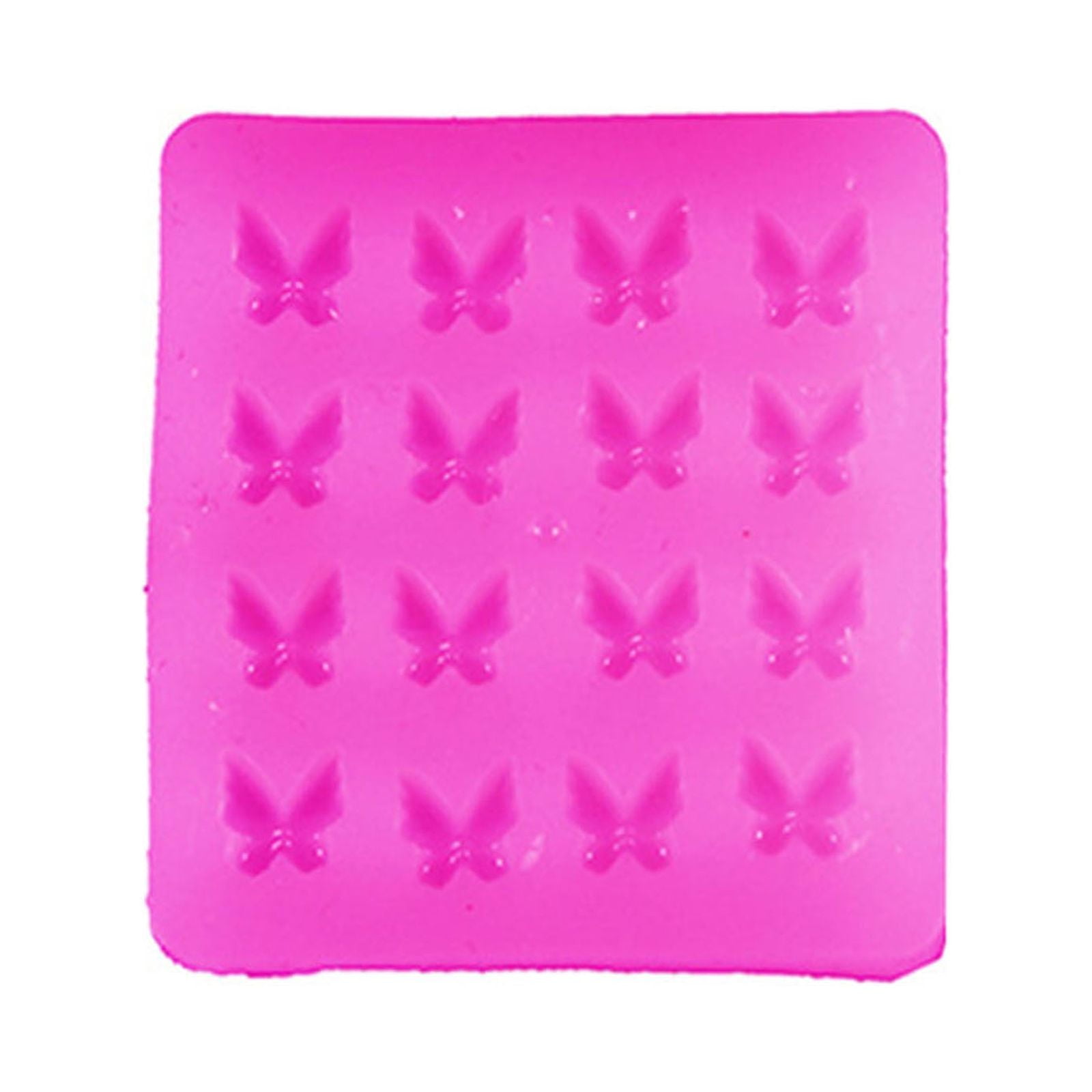 Butterfly Shape Silicone Trays Cake Mold Candy Baking Molds Non-Stick ...