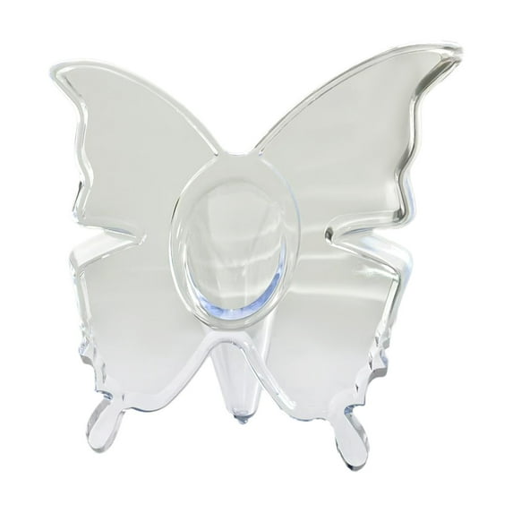 Butterfly Shape Transparent Plastic Flower Vase, Simulation Home ...