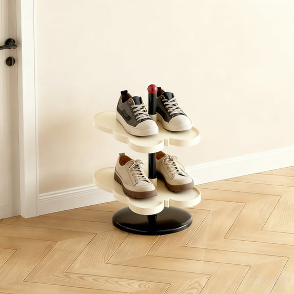 Butterfly Shaped Compact Shoe Rack for Small Spaces - Easy Assemble ...