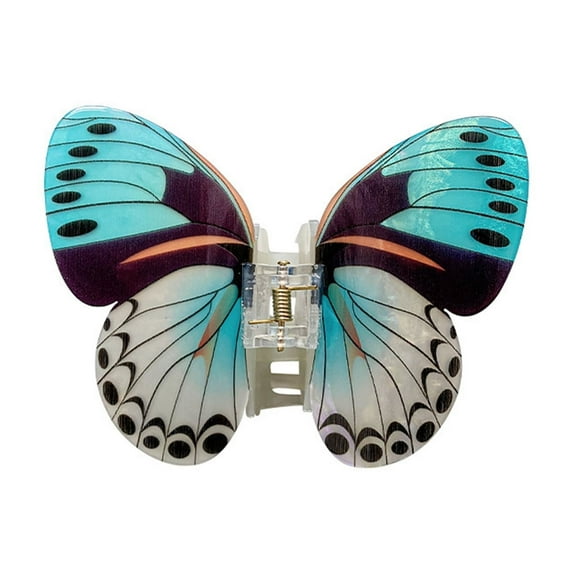 Butterfly Shaped Hair Clip Elegant Hair Claw Colorful Barrette Stylish ...