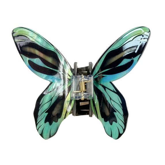 Butterfly Shaped Hair Clip Elegant Hair Claw Colorful Barrette Stylish ...