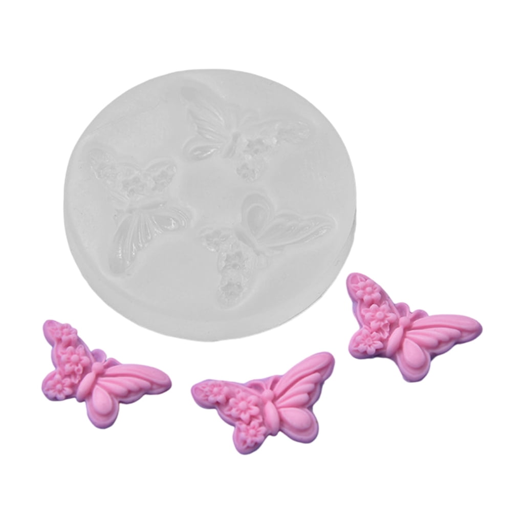 Butterfly Shaped Moulds Animal Silicone Molds Plasters Mold Baking ...
