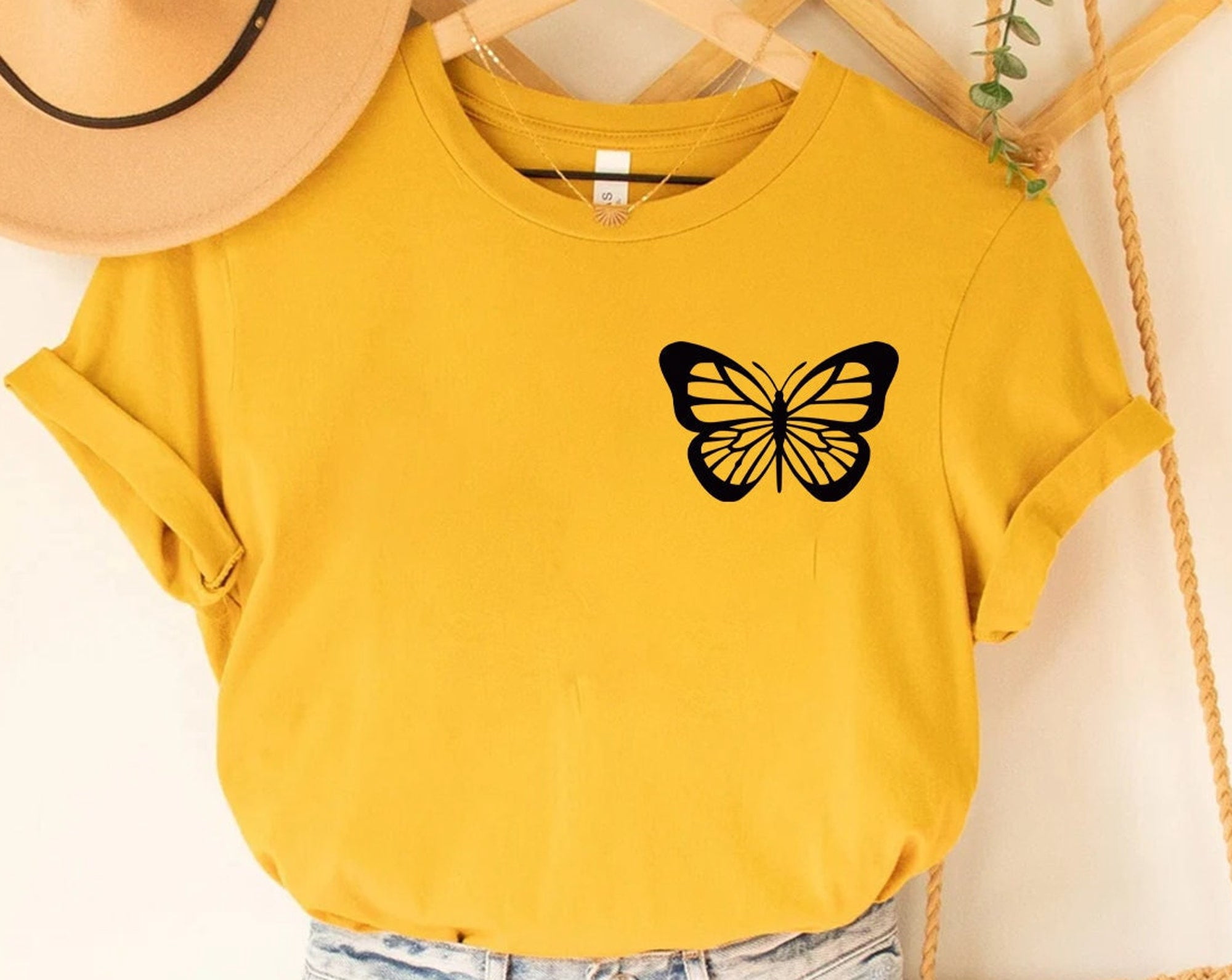 Butterfly Shirt Moth Shirt Cottagecore Shirt Bug Shirt Aesthetic Shirt ...