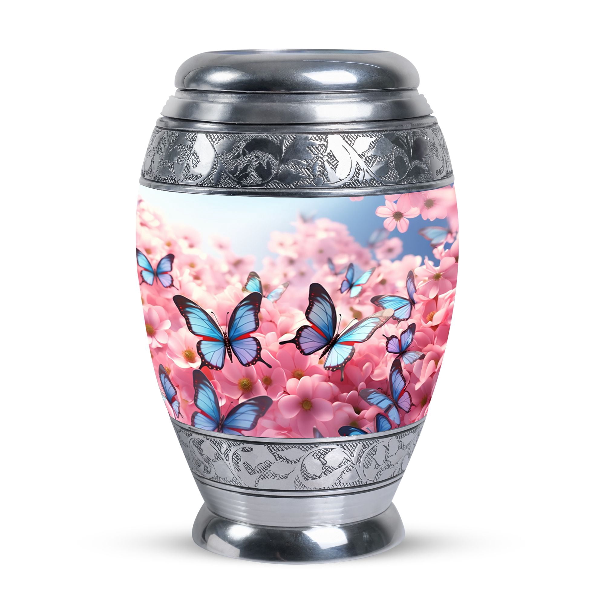Butterfly Small Urn For Ashes Keepsake - Burial Urns For Mother ...