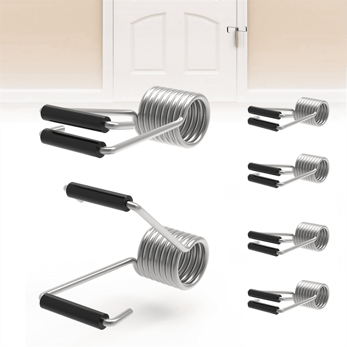 Butterfly Spring Door Closer,Spring Hinge Door Closer Fits on Most Door ...