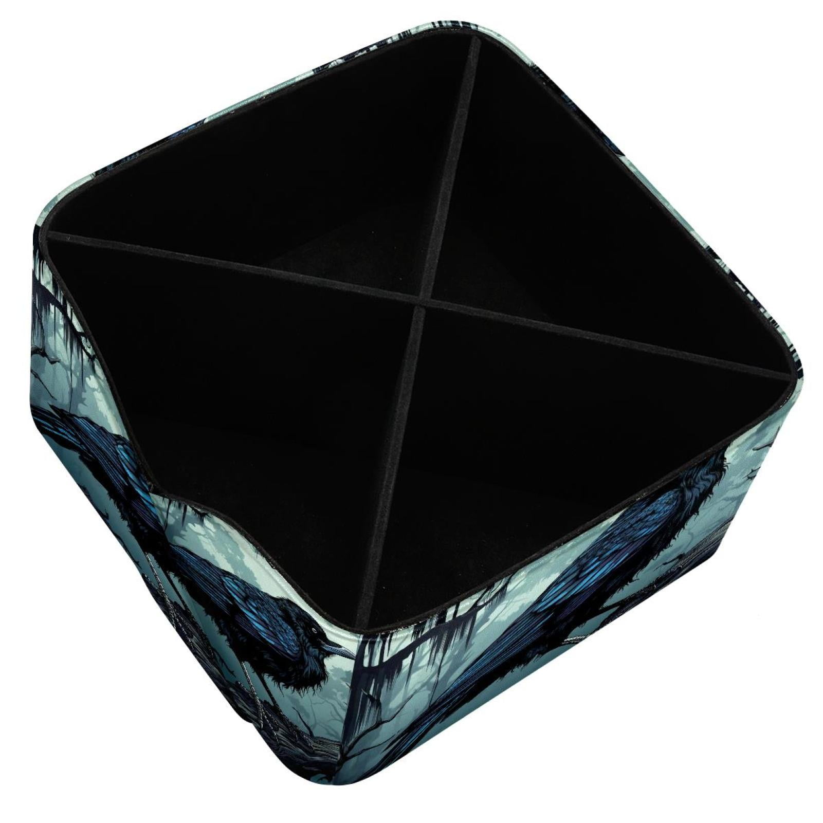 Butterfly Square Pencil Organizer Holder Case with 4 Compartments and ...