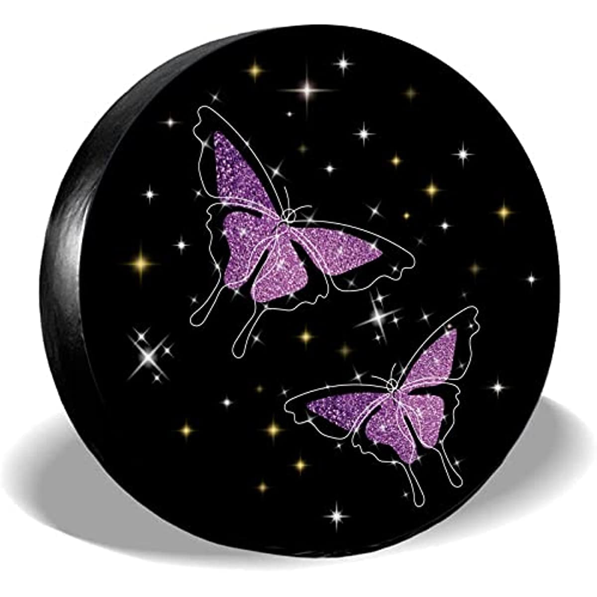 Butterfly Star Spare Tire Covers Universal Polyester Waterproof Dust ...
