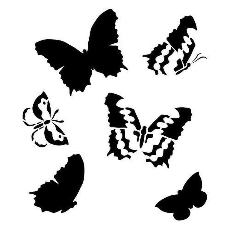 Easy Butterfly Stencil Designs