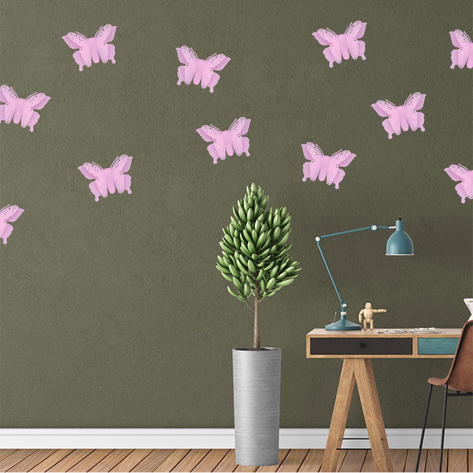 Butterfly Stickers Wall Stickers,Butterfly Glow Wall Stickers ...