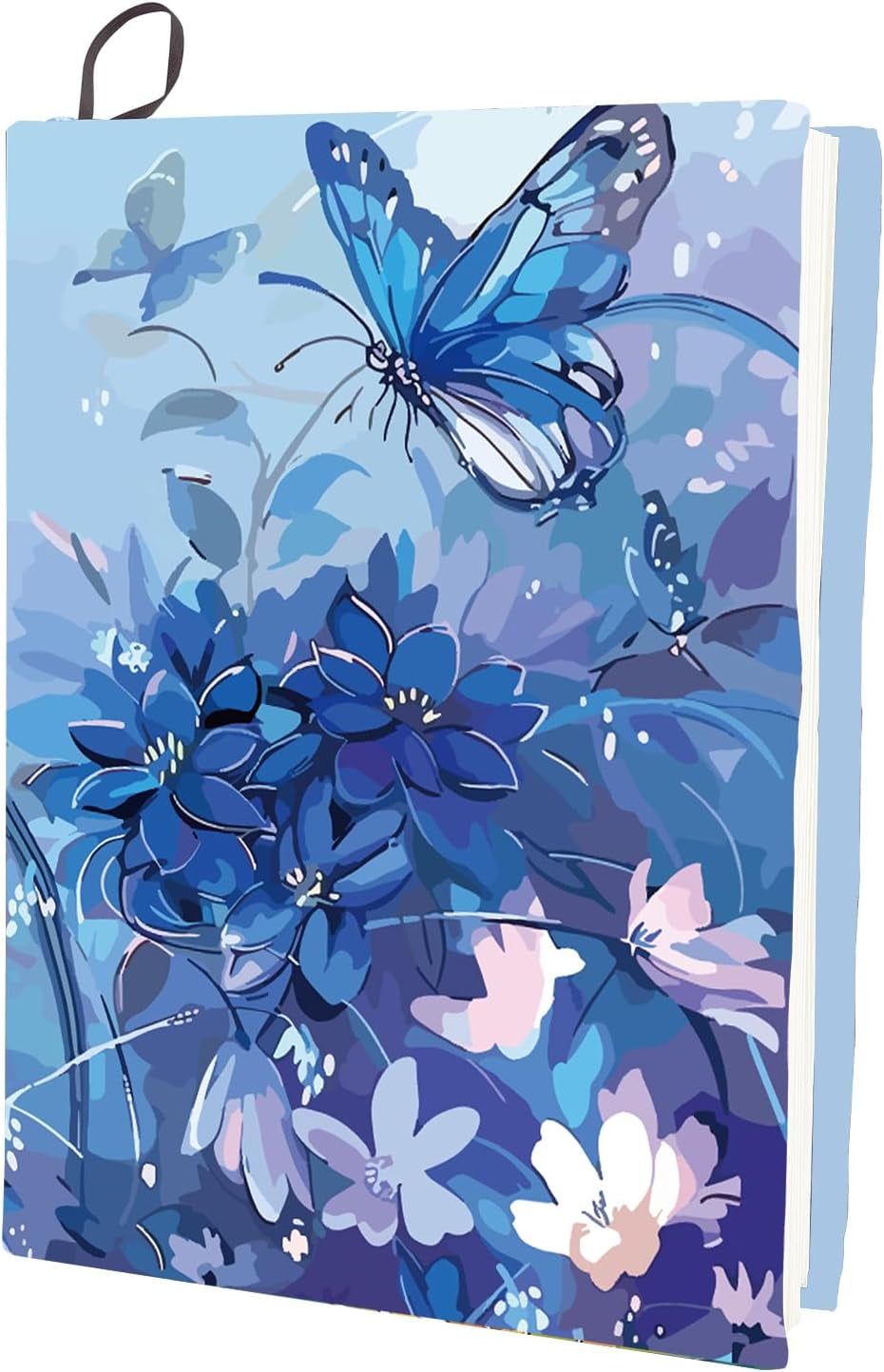 Butterfly Stretchable Book Cover Flower Washable Elastic Large Nylon ...