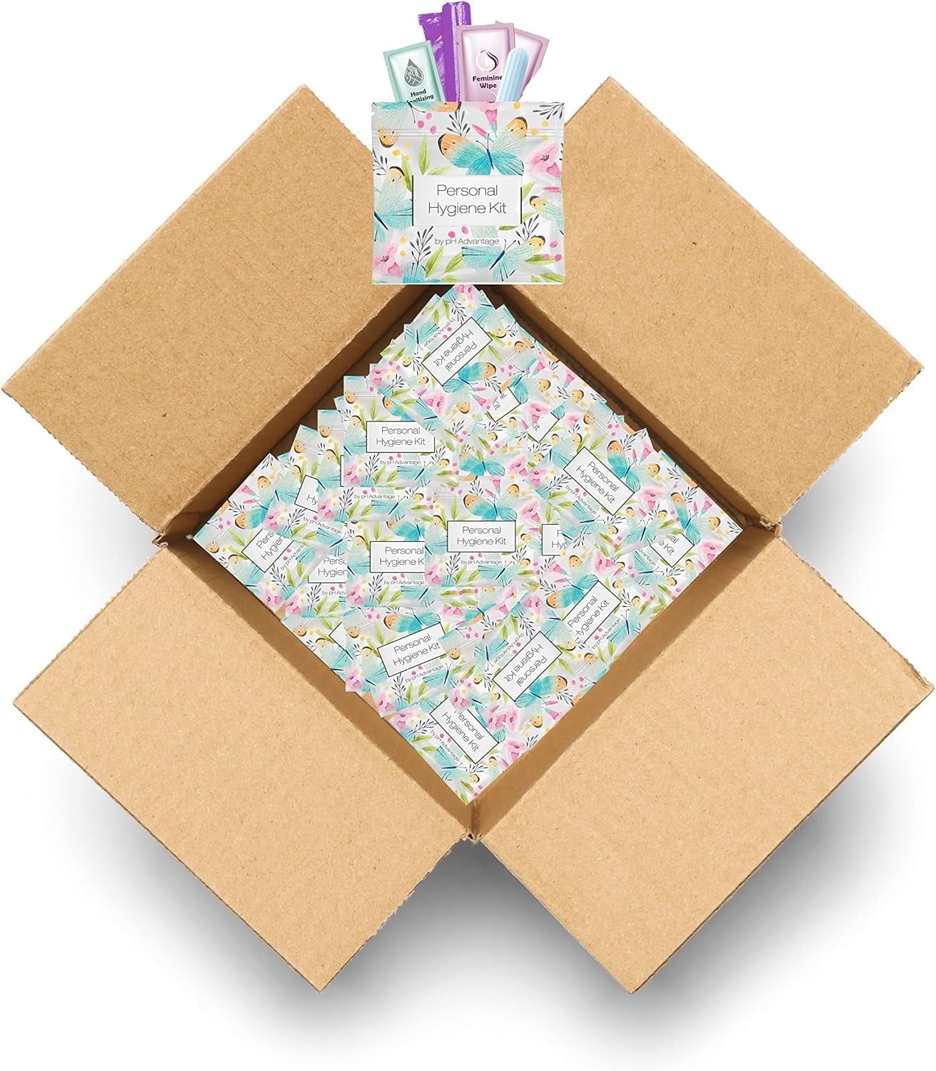 Butterfly Style Menstrual Kit All-in-One 60 Pack | Convenience on The ...
