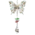 Butterfly Sunflower Hanging Ornament, Acrylic Crystal Wind Chime for ...