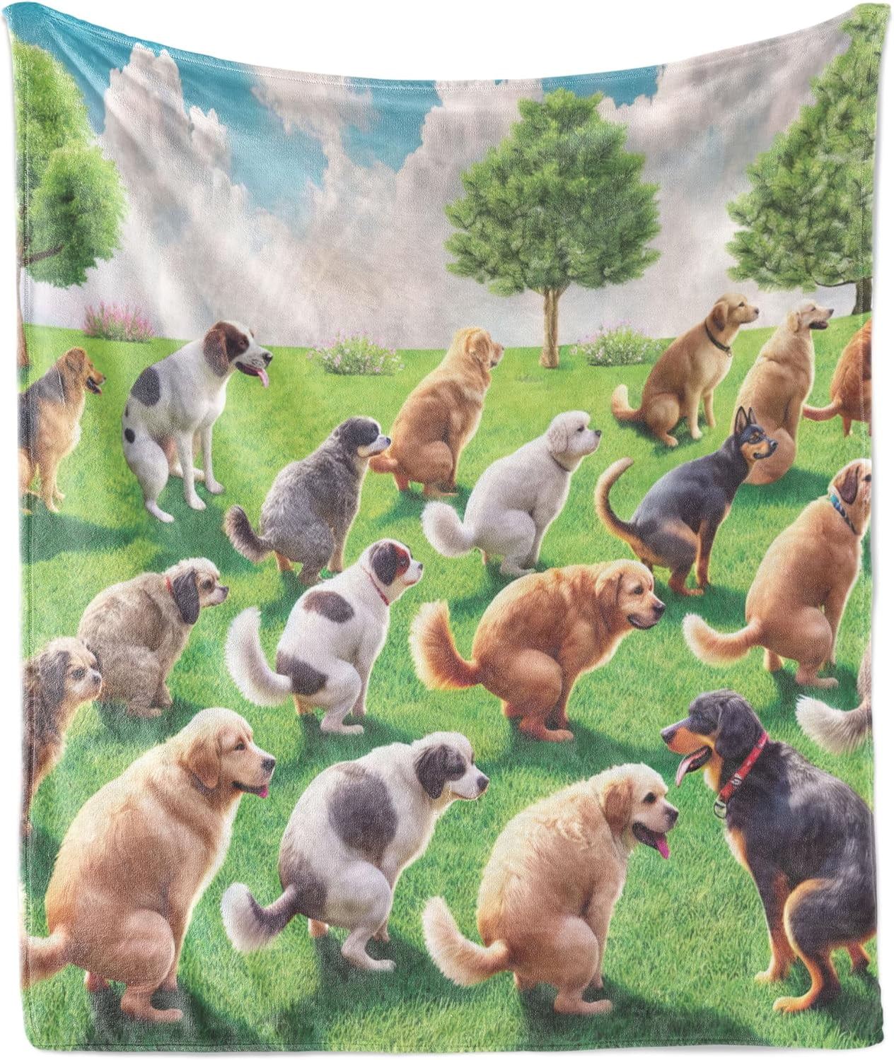 Butterfly Throw Blanket, Colorful Exotic Flying Creatures Watercolor ...