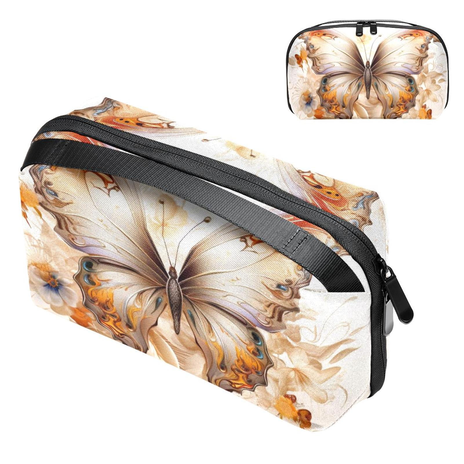 Butterfly Travel Organizer, Electronic Organizer Travel Case, Cord and ...