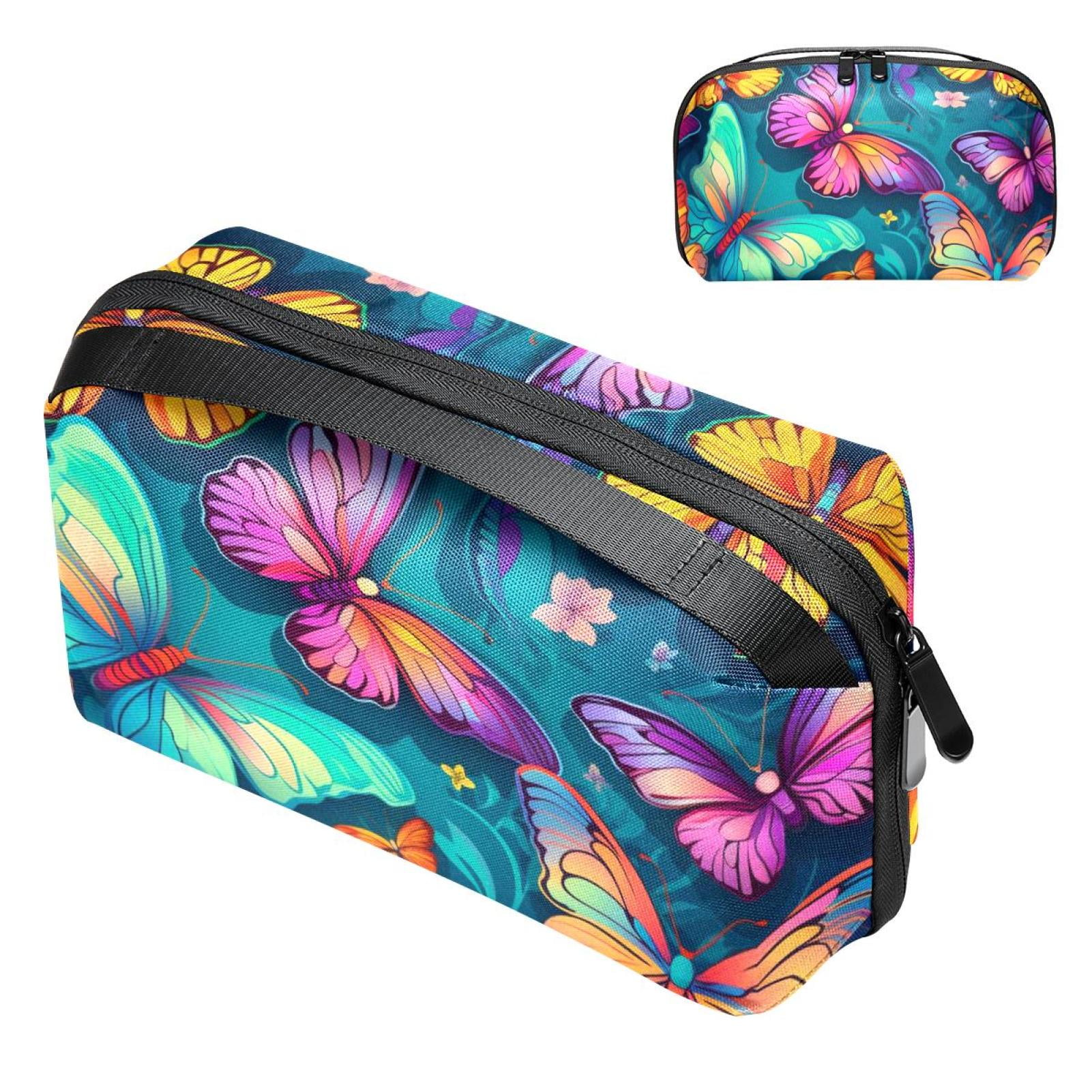 Butterfly Travel Organizer, Electronic Organizer Travel Case, Cord and ...
