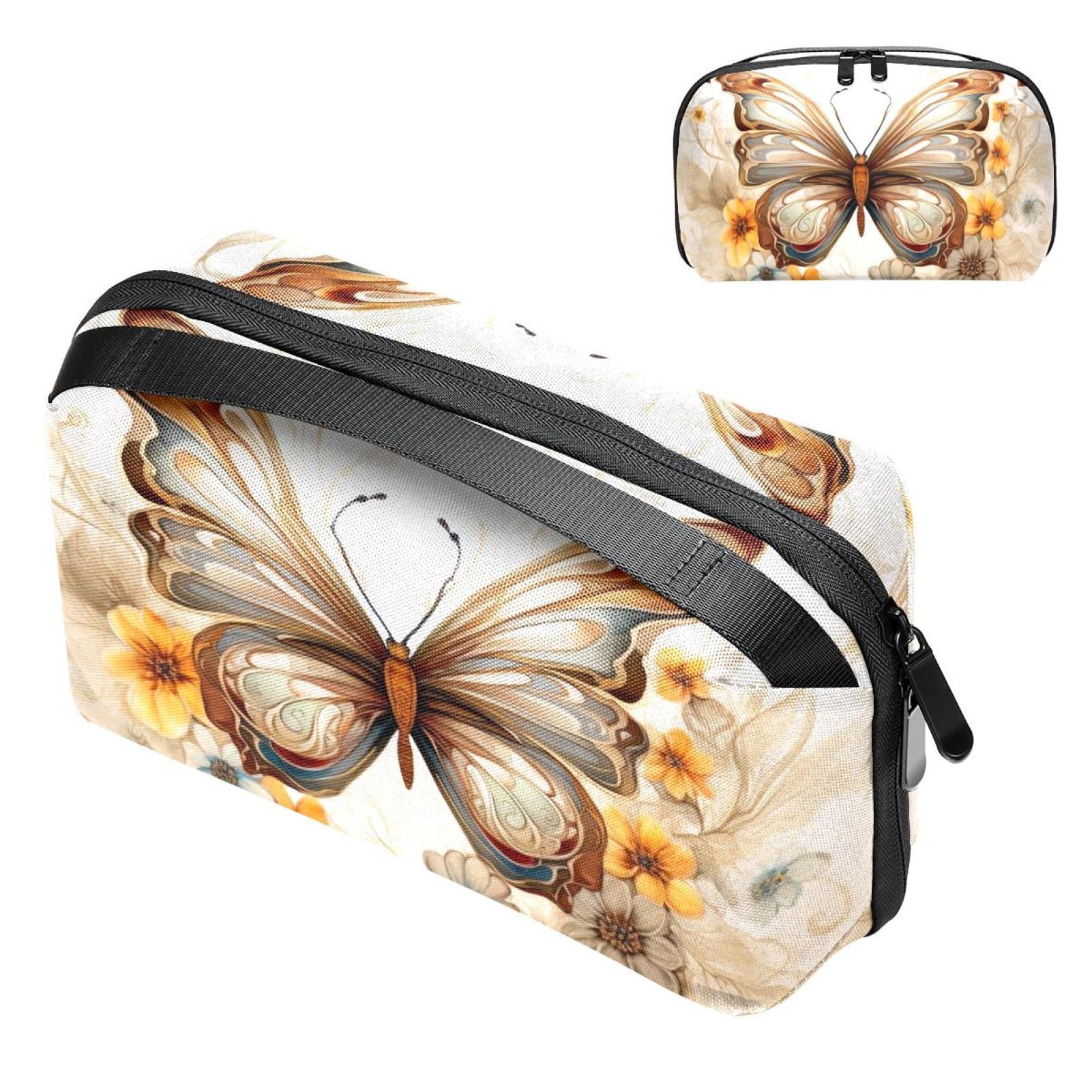 Butterfly Travel Organizer Hard Drive Bags Cable Organizer Multi USB ...