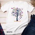 Butterfly Tree Beautiful Unisex T-Shirt Birthday Gifts; For Men & Women ...