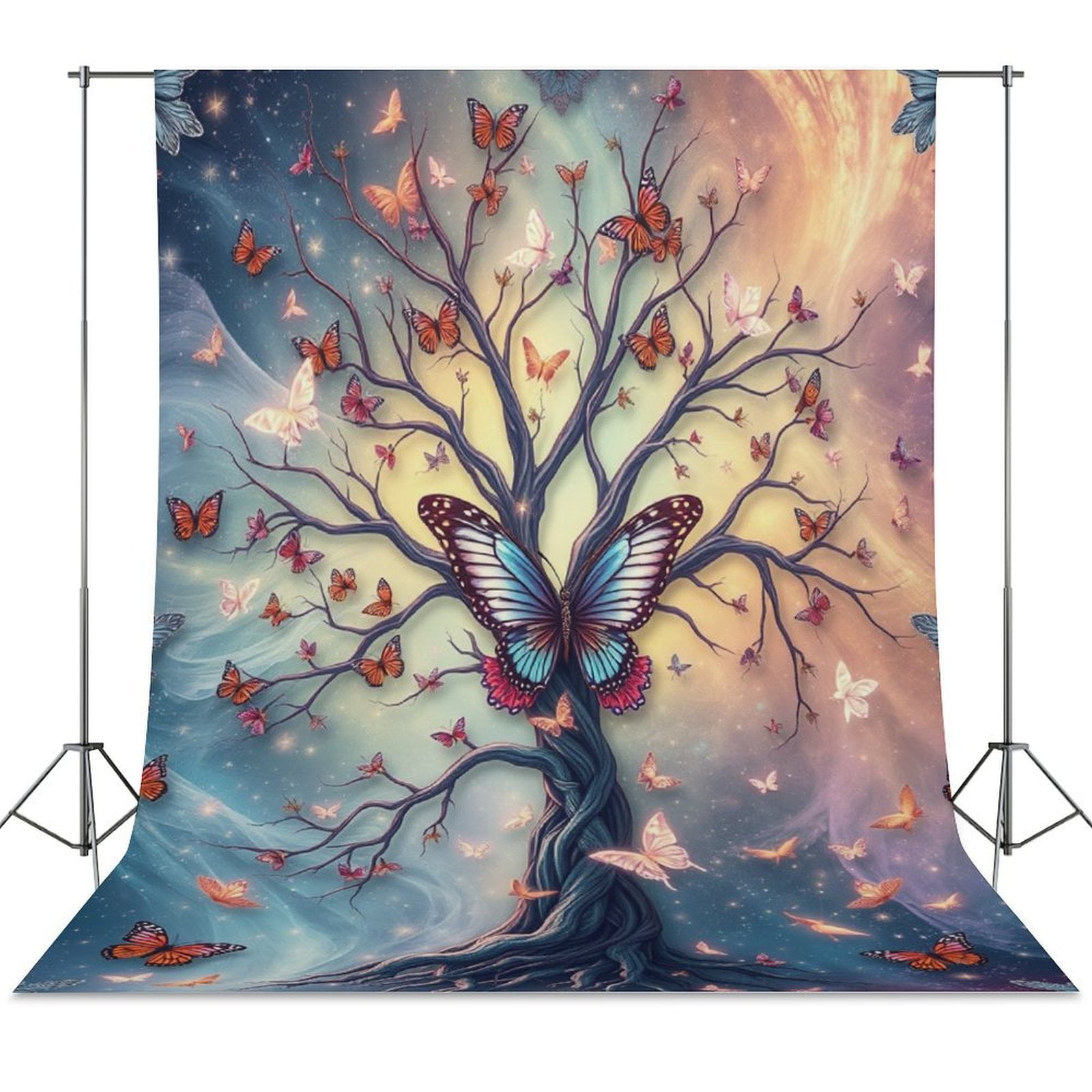 Butterfly Tree of Life Decorations BackdropPortrait Photography ...