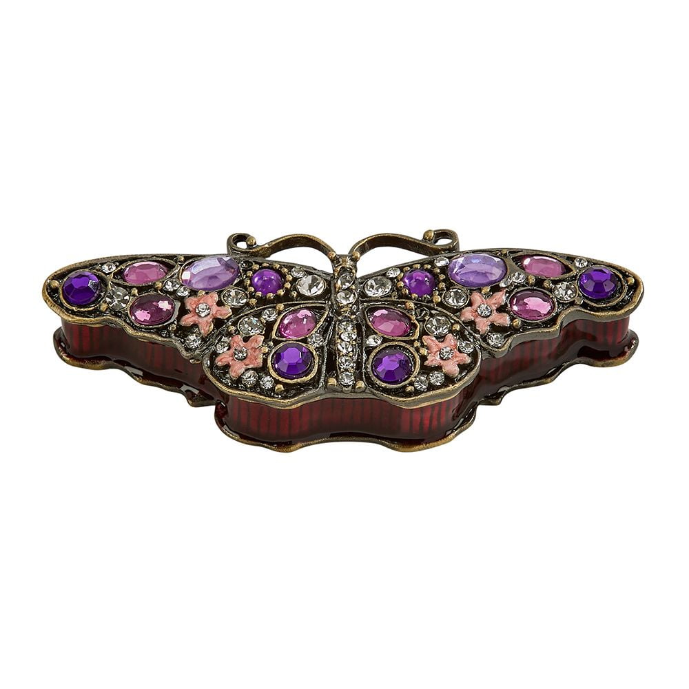 Butterfly Trinket Box 3 X .25 X 1 (Pack of 1) - Walmart.com