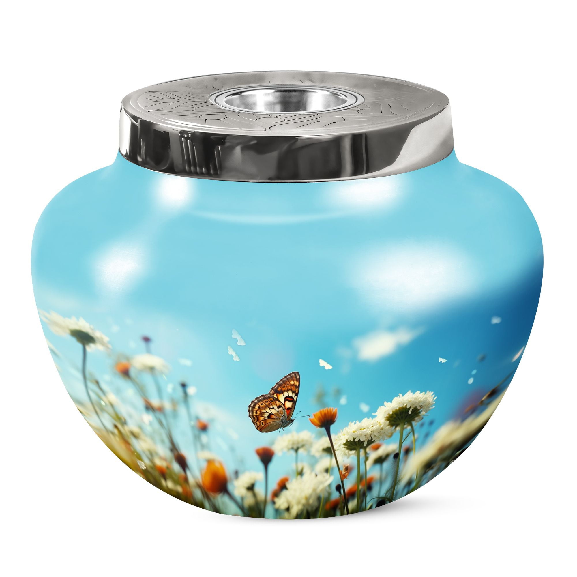 Butterfly Urn - Unique Decorative Urn - Urn For Ashes Adult Male ...