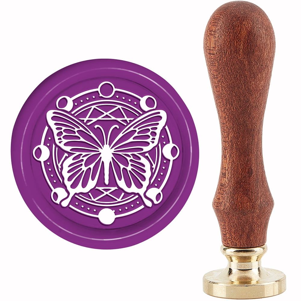 Butterfly Wax Seal Stamp Magic Circle Sealing Wax Stamp 30mm/1.18inch ...