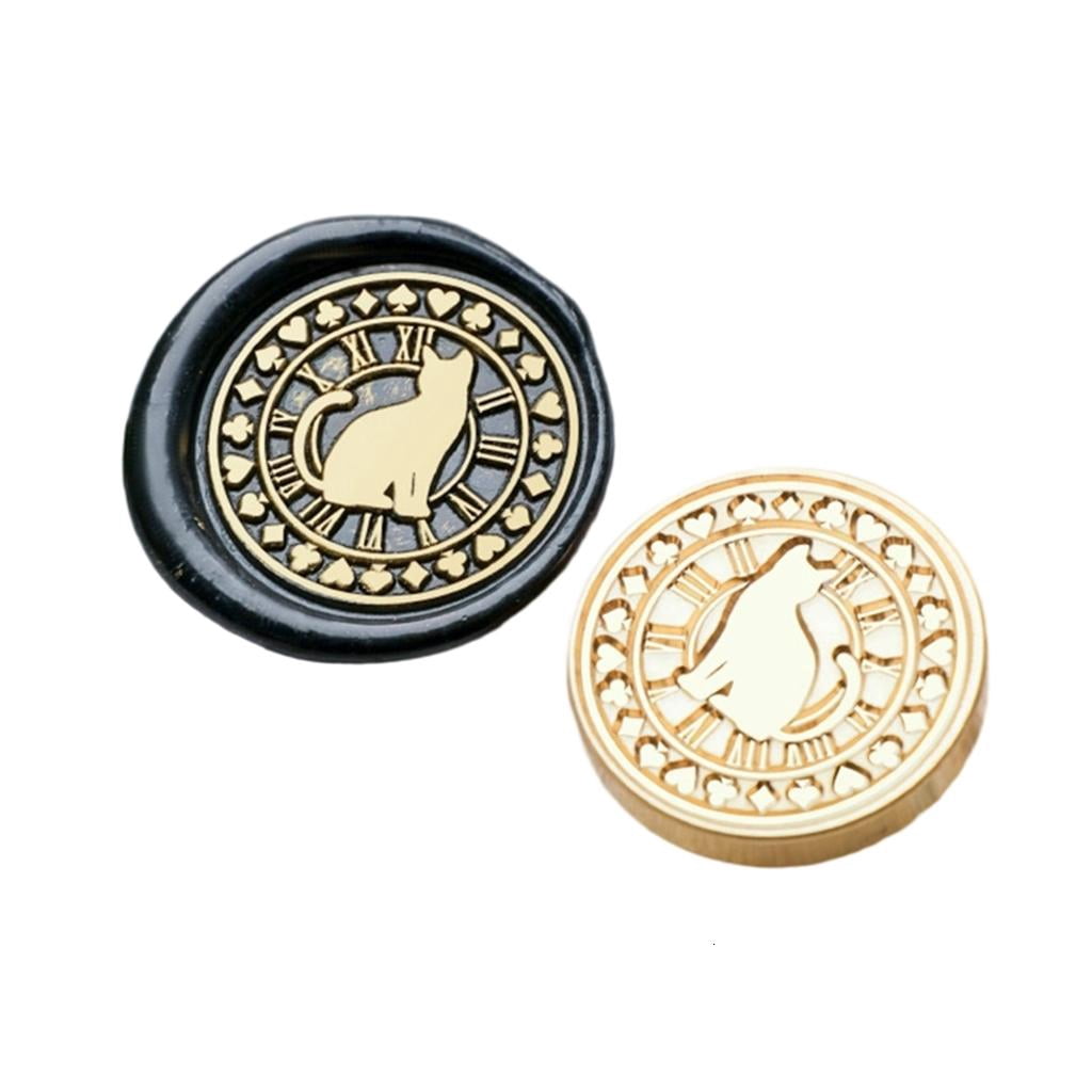 Butterfly Waxed Seal Stamp Brass Head Series Sealing Waxed Stamp for ...