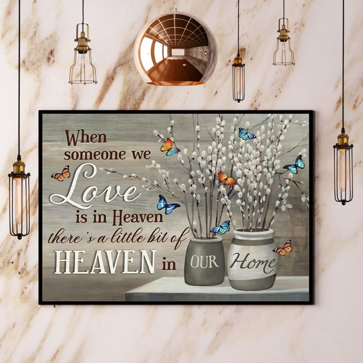 Butterfly When Someone We Love Is In Heaven There Is A Little Bit Of ...