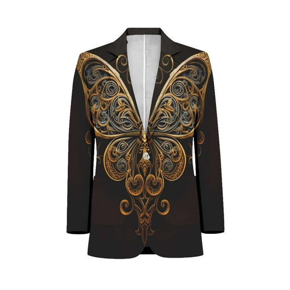 Butterfly Whimsy Men's Suit Blazer Casual Party Wear Slim Fit Suit ...